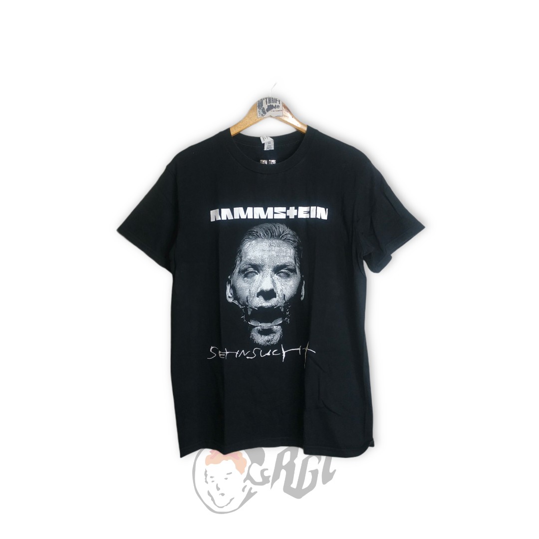 Rammstein Tee, Men's Fashion, Tops & Sets, Tshirts & Polo Shirts on ...