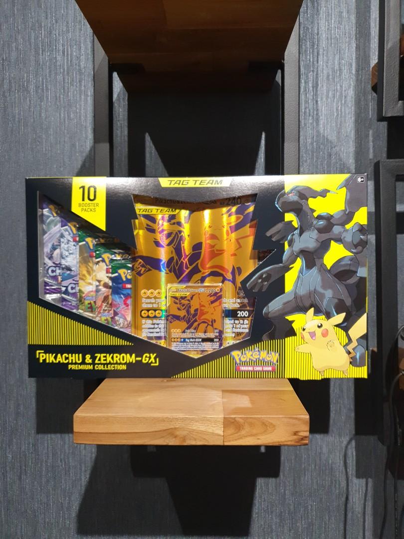 Ready Stocks Pokemon TCG Card Pikachu & Zekrom GX Premium Collection Box MISB, Hobbies & Toys ...