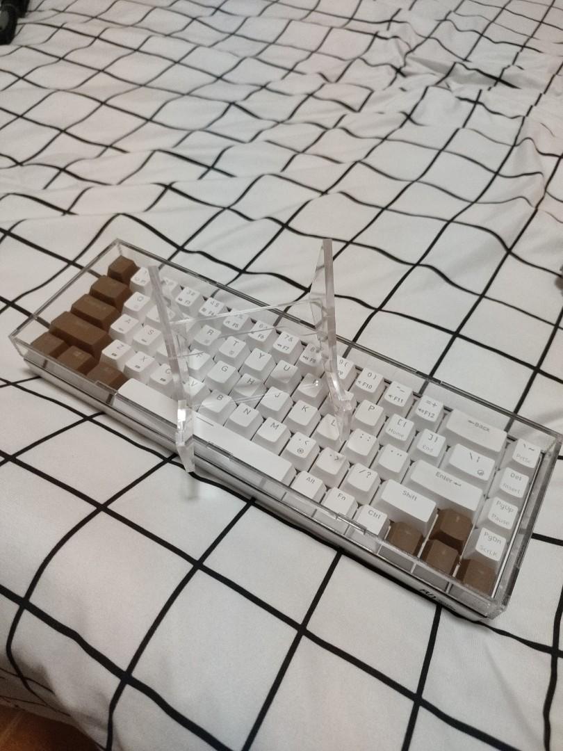 RK68 RGB with Acrylic Case and Stand, Computers & Tech, Parts ...