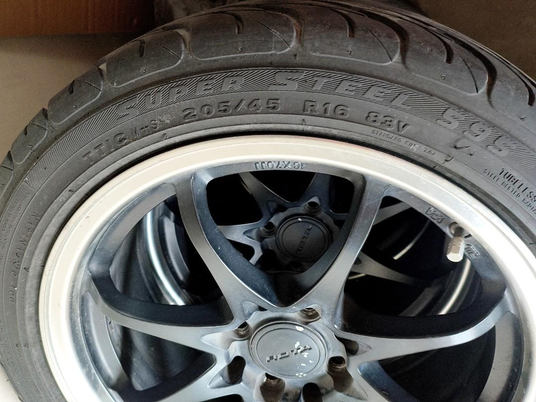 ROTA FIGHTER 16 INCH MAGS, Car Parts & Accessories, Mags and Tires on ...