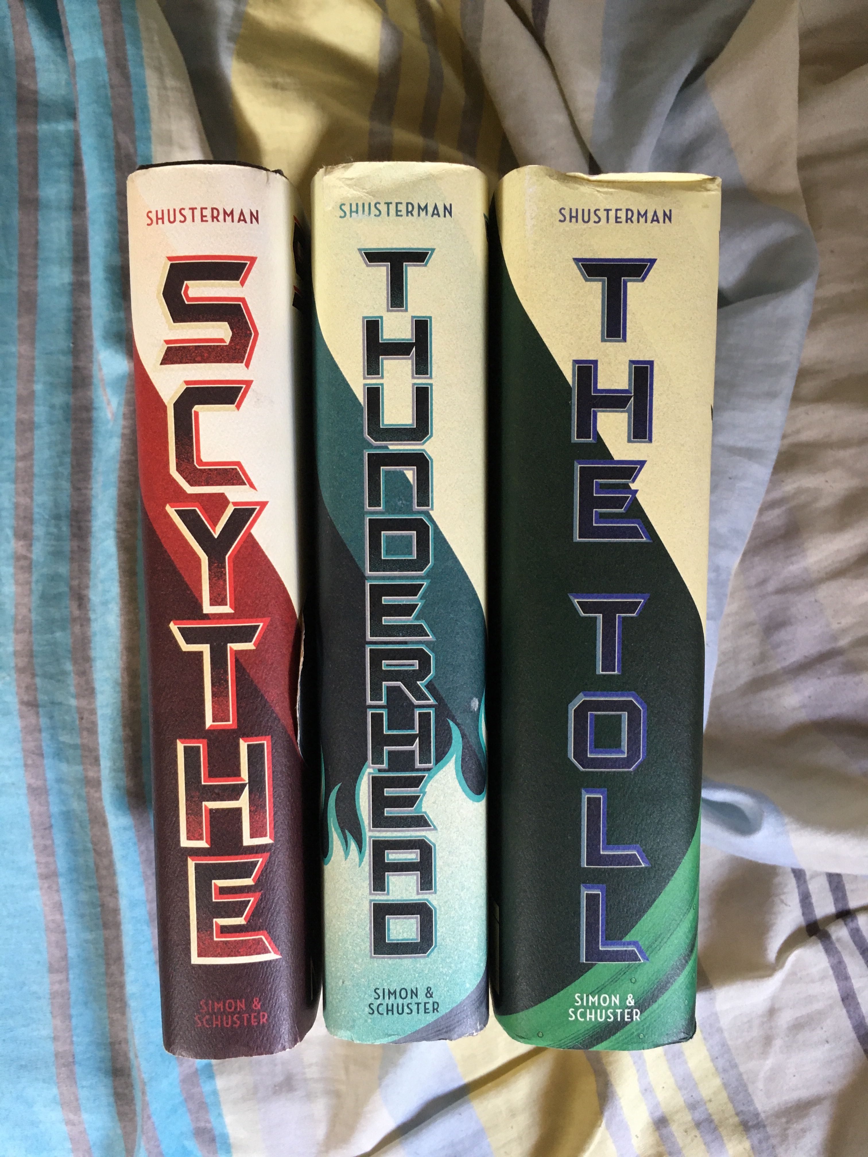 SCYTHE TRILOGY HARDBOUND BOOK SET, Hobbies & Toys, Books & Magazines ...