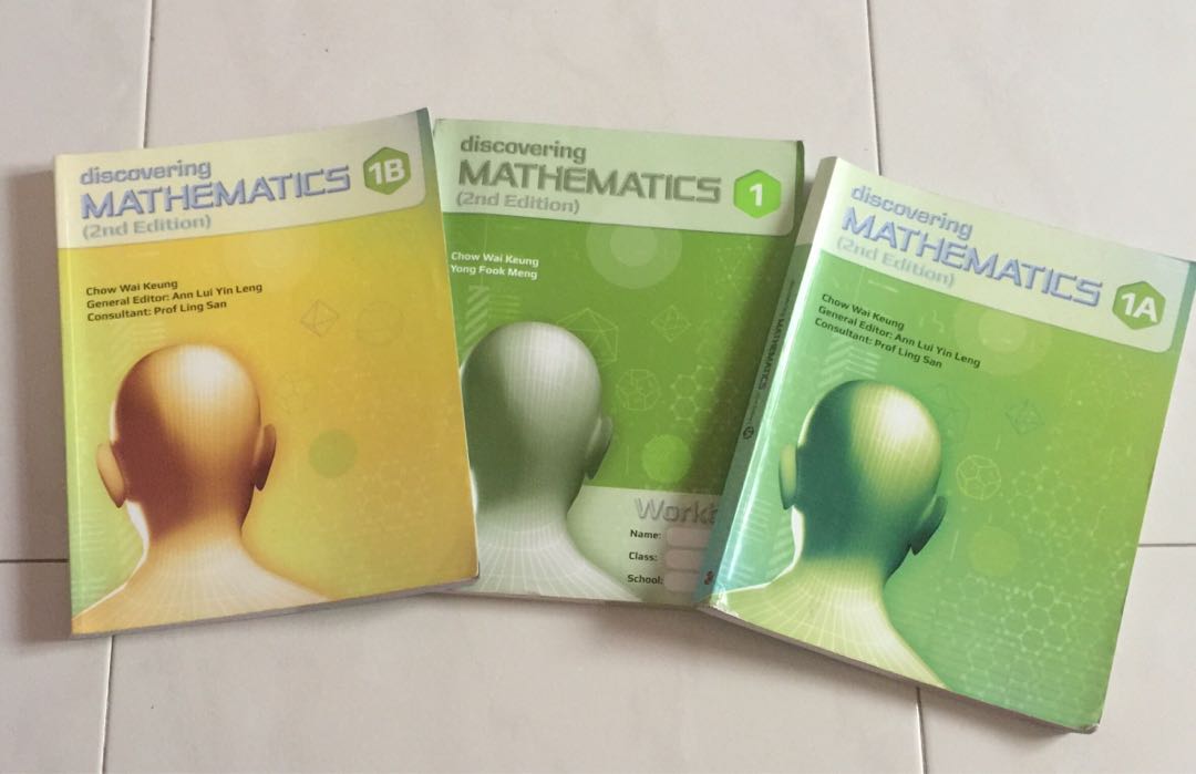 Sec 1 Discovering Mathematics- Textbook 1A & 1B and Workbook 1, Hobbies ...