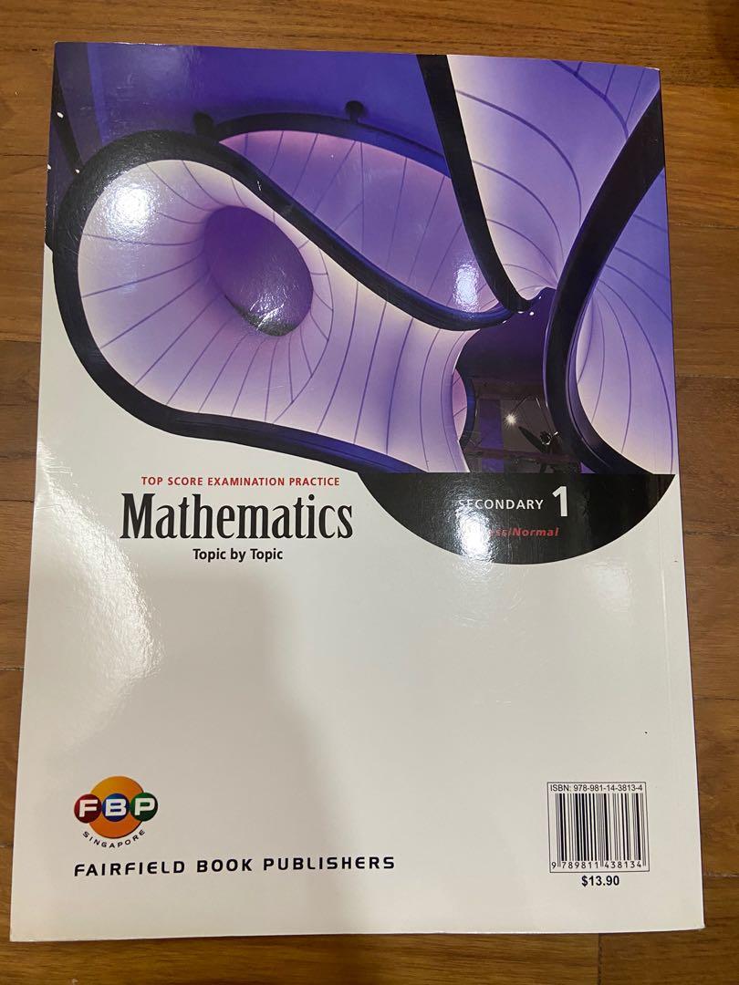 Sec 1 Mathematics Assessment Book, Hobbies & Toys, Books & Magazines ...