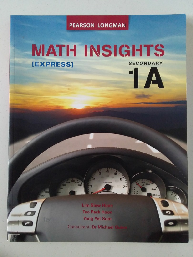 Secondary 1 Math insights 1A, Hobbies & Toys, Books & Magazines ...