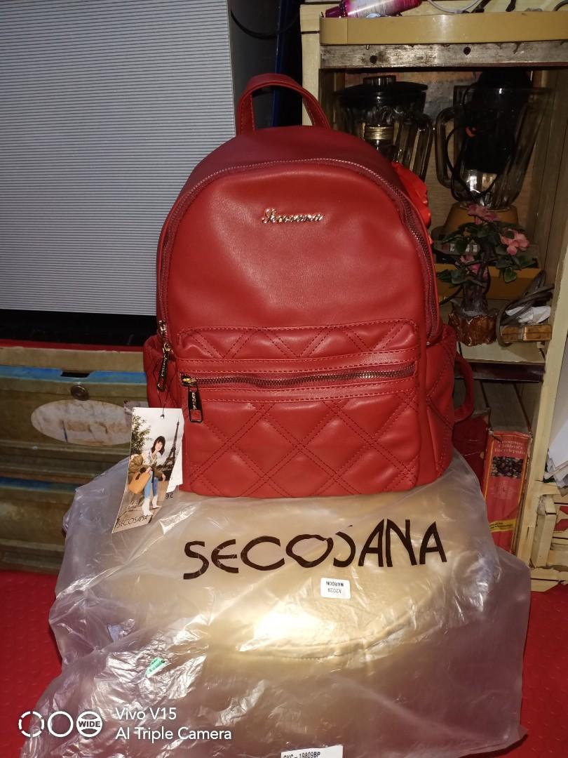 Secosana backpack, Women's Fashion, Bags & Wallets, Backpacks on Carousell