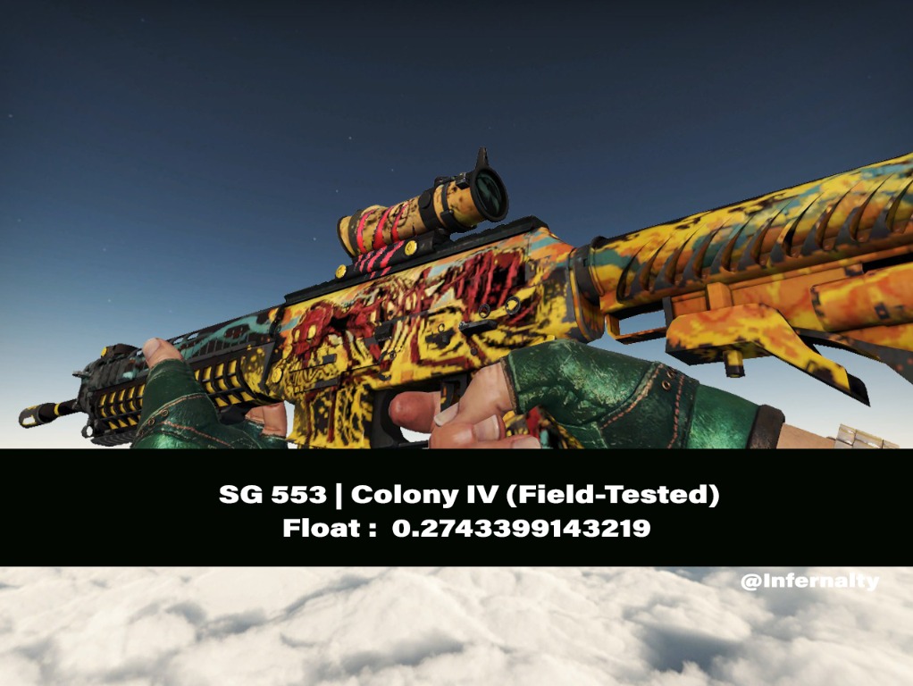 SG 553 Colony IV FT CSGO SKINS KNIVES, Video Gaming, Gaming Accessories ...