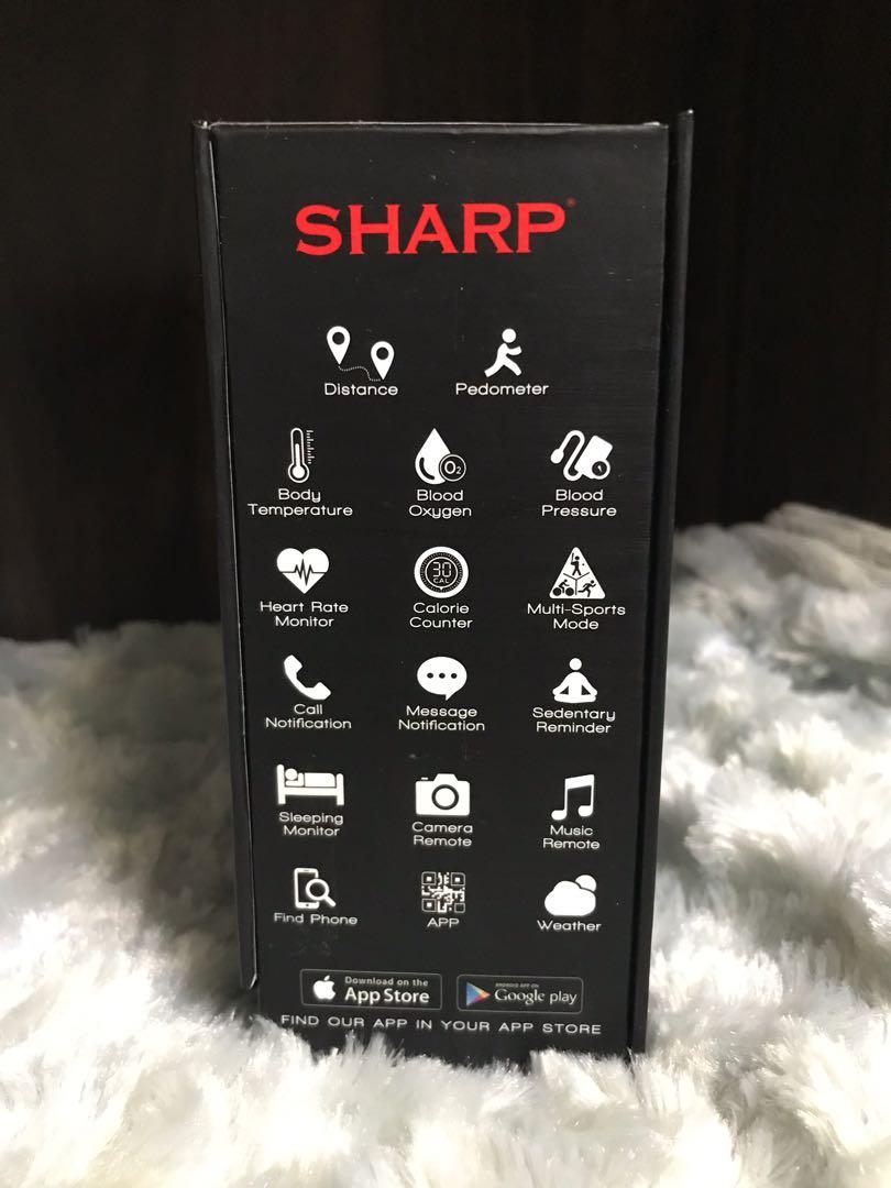 Sharp Smartwatch Unisex, Women's Fashion, Watches & Accessories ...