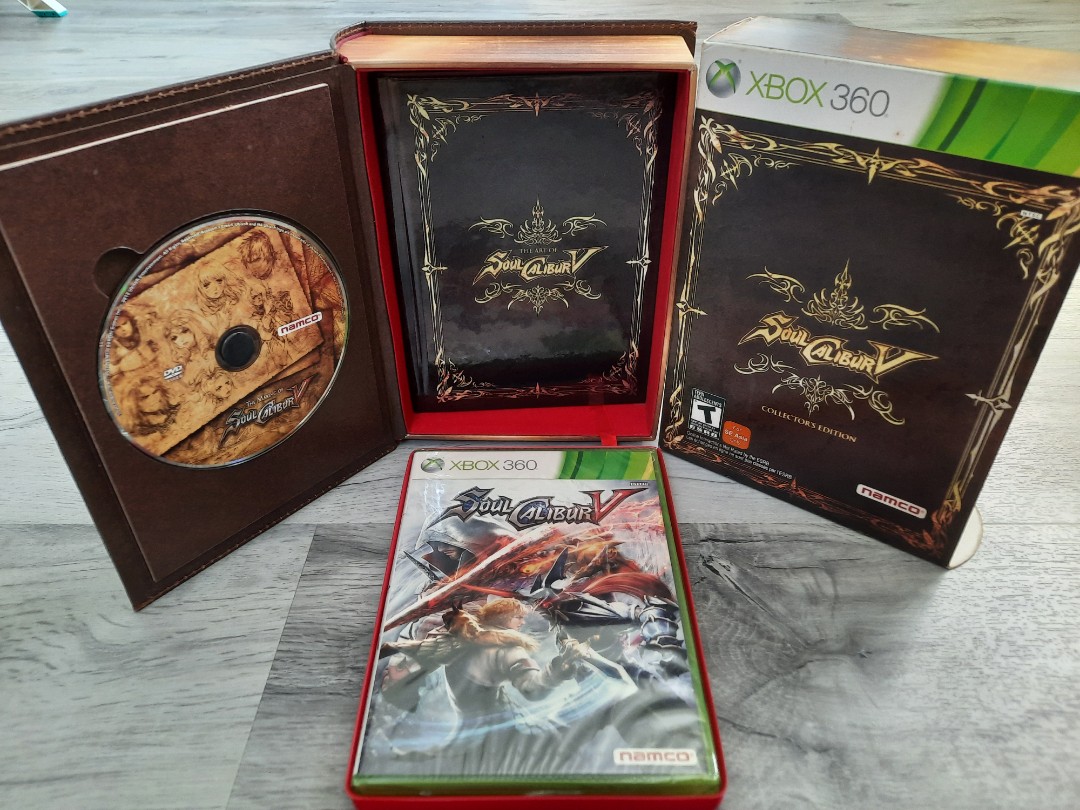 Soul Calibur V Collector's Edition Xbox 360, Video Gaming, Video Games, Xbox on Carousell