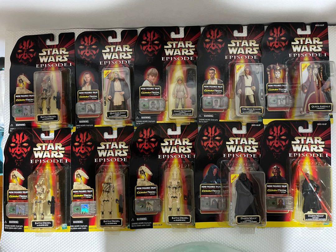 Star Wars Episode 1 Action Figures - collection 1, Hobbies & Toys, Toys ...
