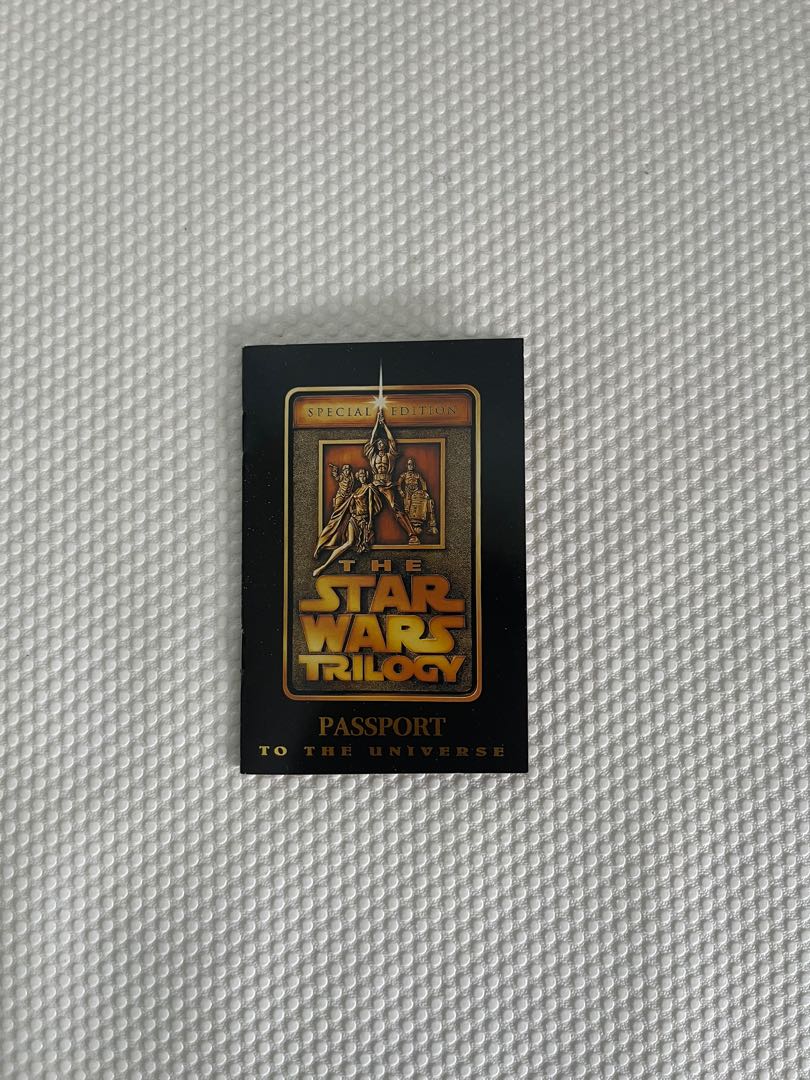 Star Wars Trilogy Passport Year 1997, Hobbies & Toys, Memorabilia ...