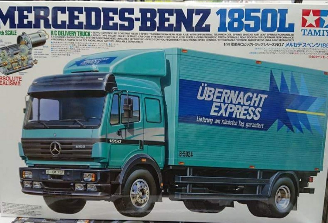 Tamiya 1850L密斗貨車, 興趣及遊戲, 玩具 & 遊戲類 - Carousell
