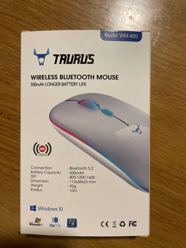 Taurus WM-800 Wireless Bluetooth Mouse, Computers & Tech, Parts & Accessories, Mouse & Mousepads ...