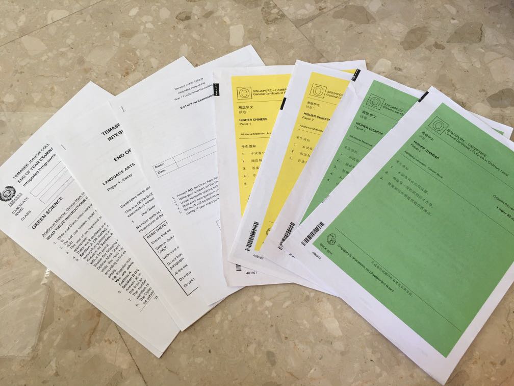 Temasek JC IP1 2016 EOY exam papers, Hobbies & Toys, Books & Magazines ...
