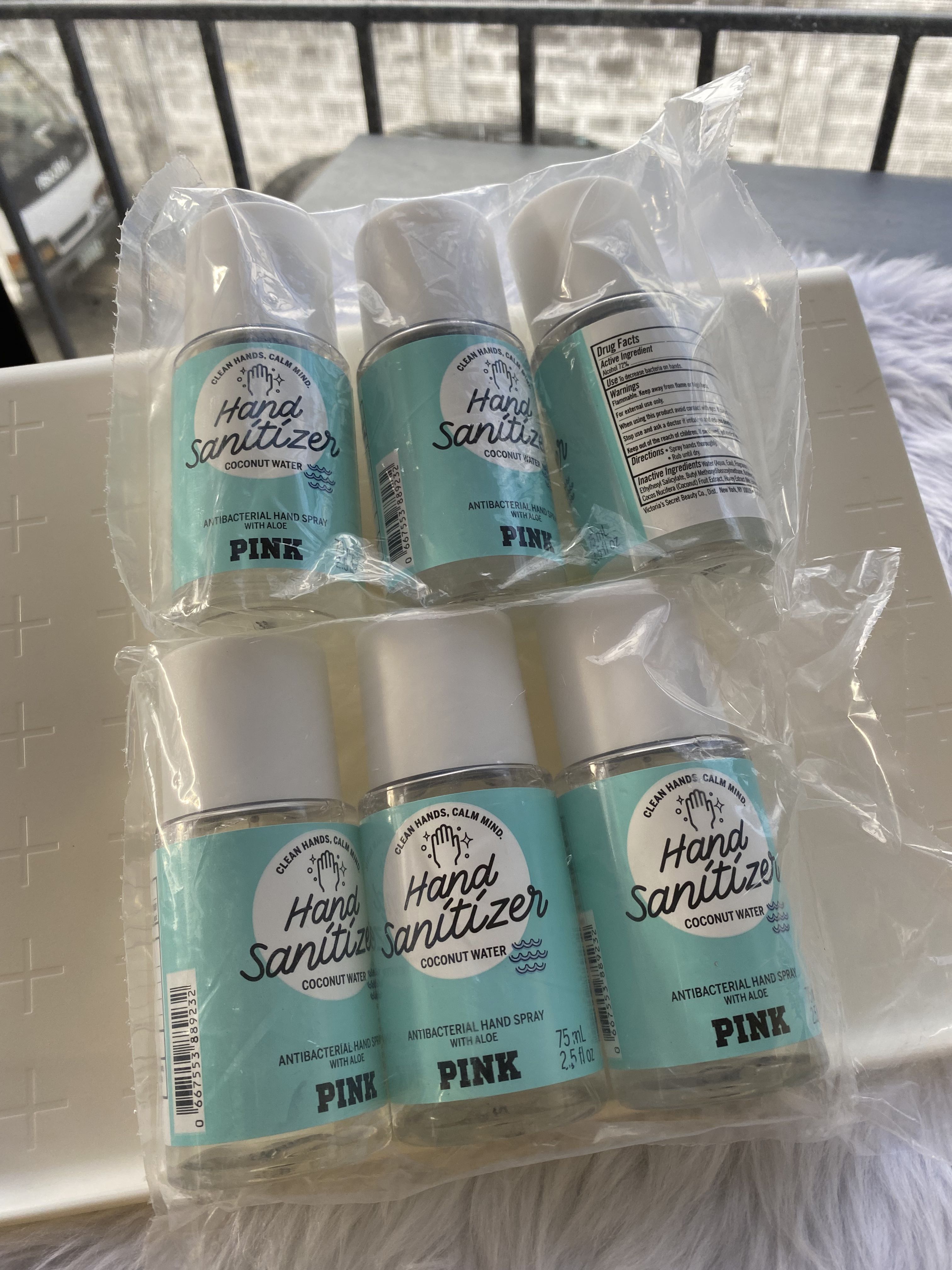 Victoria's Secret PINK Hand Sanitizer Coconut Water, Beauty & Personal ...