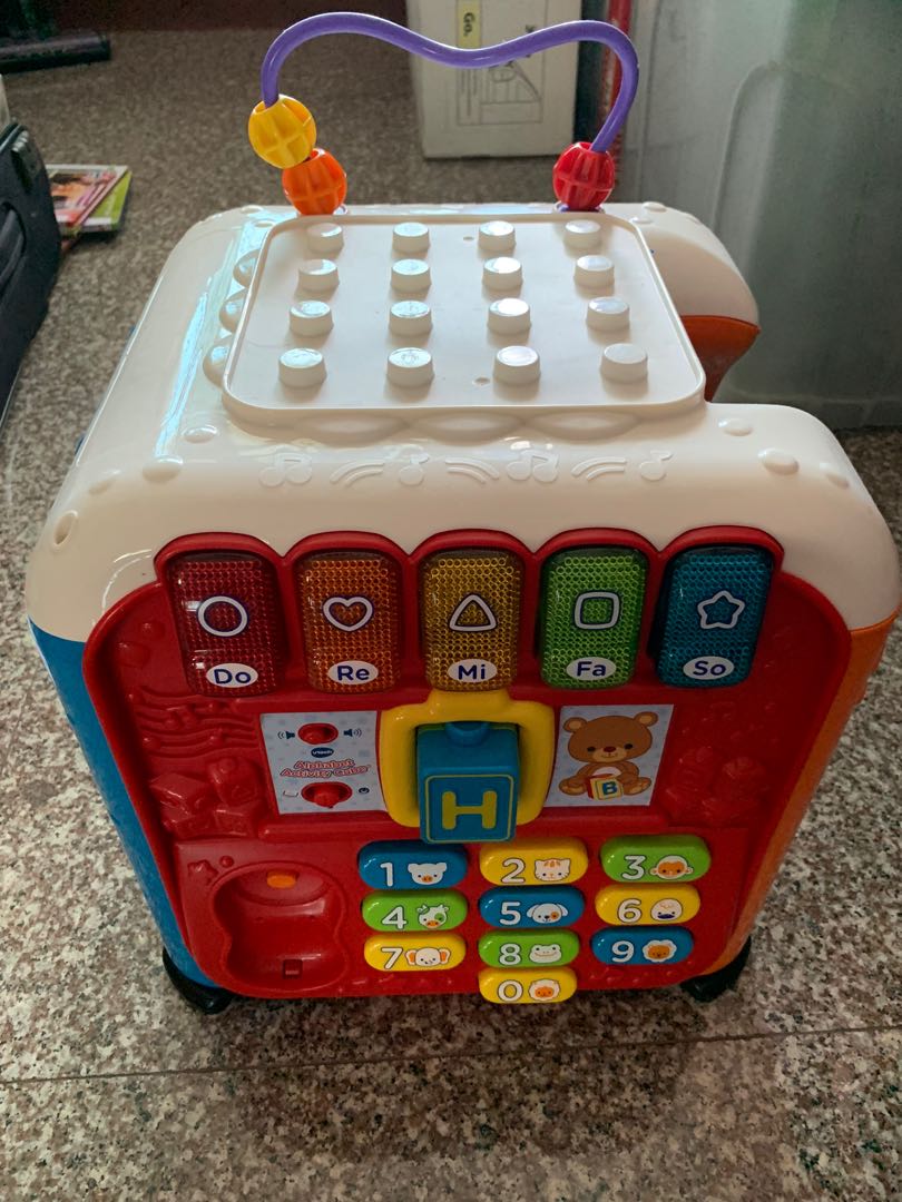 Vtech activity cube, Babies & Kids, Infant Playtime on Carousell