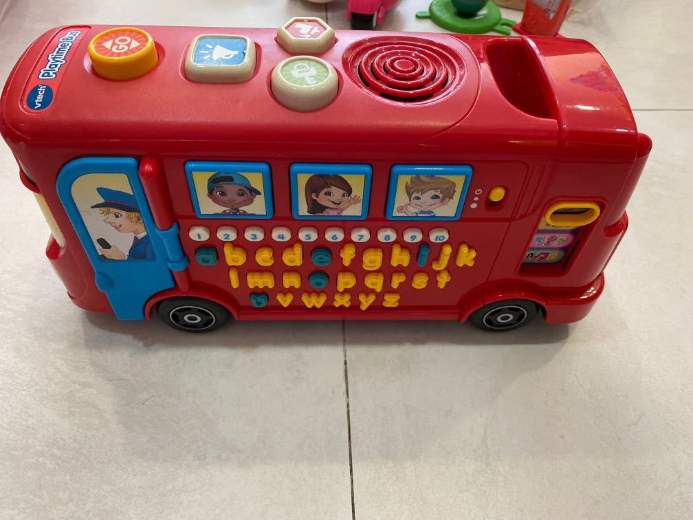 Vtech Playtime Bus, Babies & Kids, Infant Playtime on Carousell