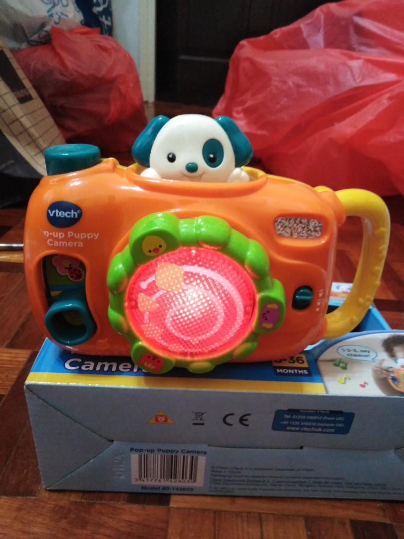 Vtech Pop-up Puppy Camera, Babies & Kids, Infant Playtime on Carousell