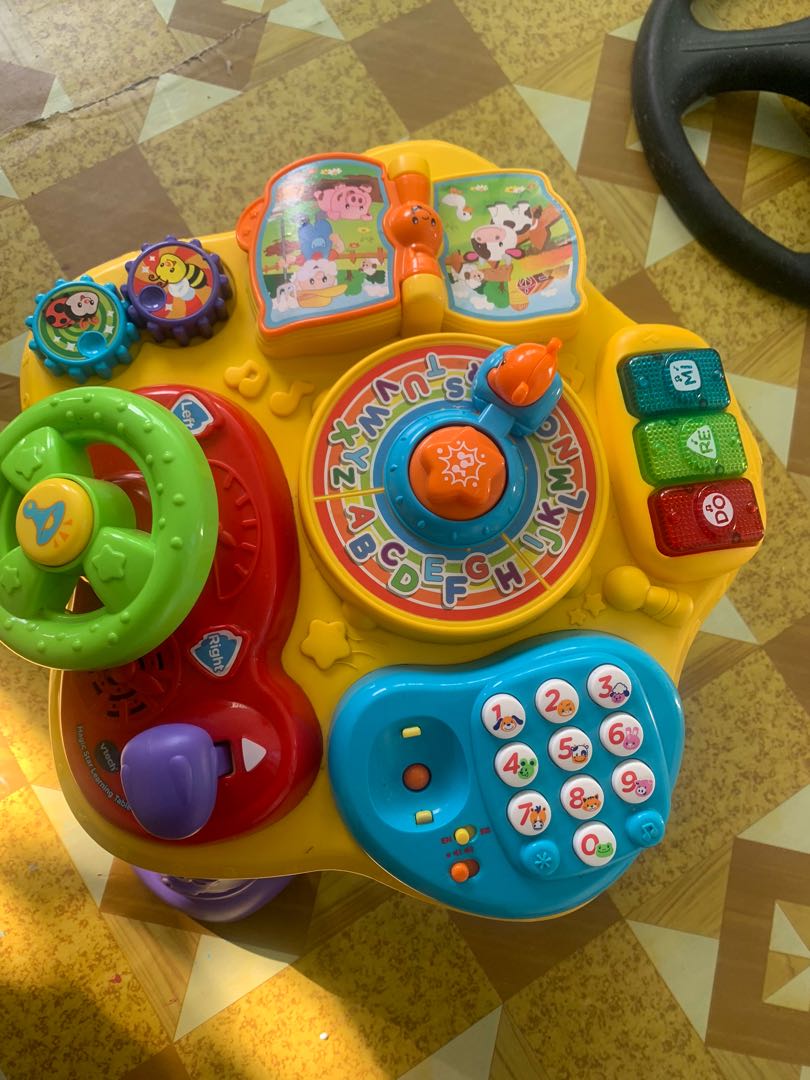 VTech Star Learning Table, Babies & Kids, Infant Playtime on Carousell