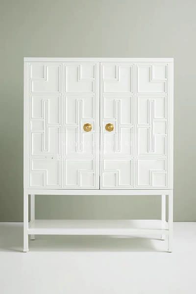 Wine cabinet • Greek key design, Furniture & Home Living, Furniture ...