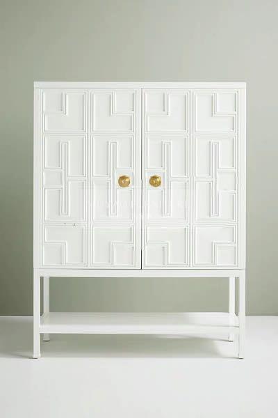 Wine cabinet • Greek key design, Furniture & Home Living, Furniture ...