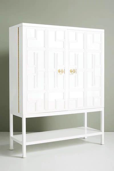 Wine cabinet • Greek key design, Furniture & Home Living, Furniture ...