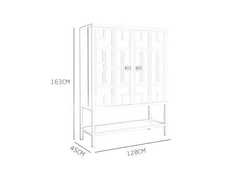 Wine cabinet • Greek key design, Furniture & Home Living, Furniture ...