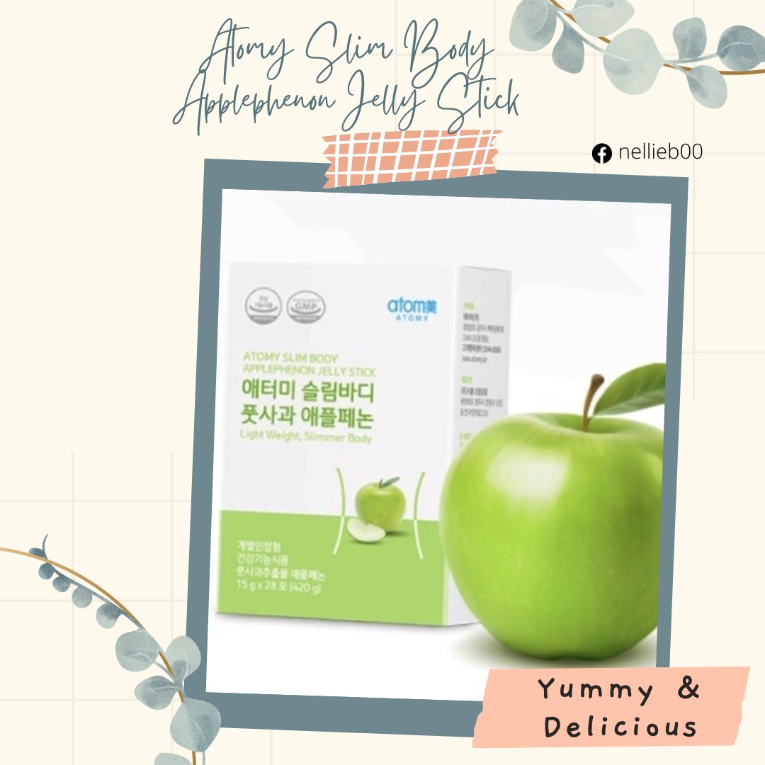 [READY STOCK IN SG] Atomy Slim Body Applephenon Jelly Stick, Health ...