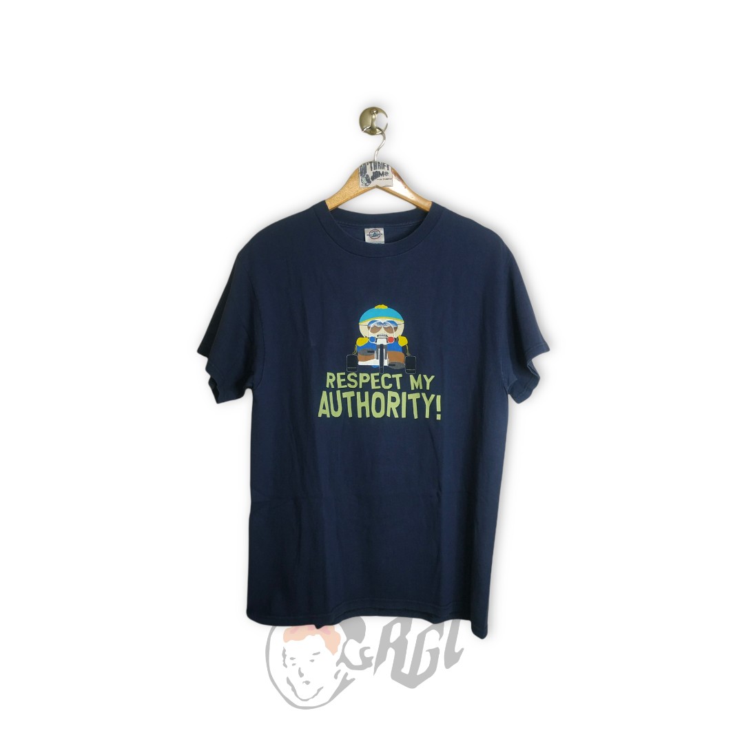Y2K Southpark "Respect My Authority" Tee, Men's Fashion, Tops & Sets ...