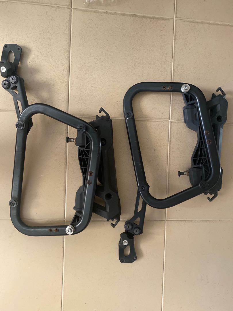 Yamaha MT09 tracer AERO side case with side rack, Motorcycles ...