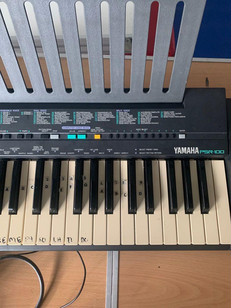 yamaha psr 100, Hobbies & Toys, Music & Media, Musical Instruments on ...