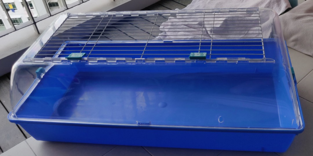 Guinea pig rabbit Syrian hamster acrylic cage - Zoozone 2, Pet Supplies, Homes & Other Pet ...