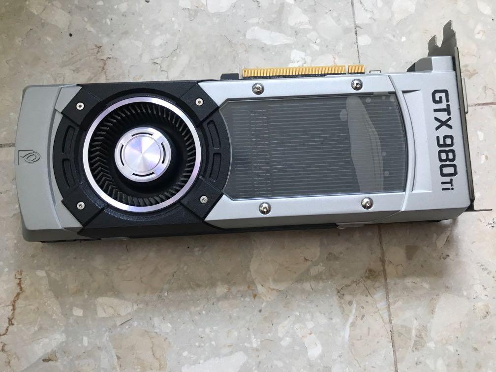 Zotac Gtx 980Ti Founder's edition 6gb Gpu, Computers & Tech, Parts ...