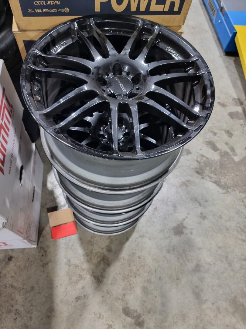 18" Prodrive GC14 rims 5x100, Car Accessories, Tyres & Rims on Carousell