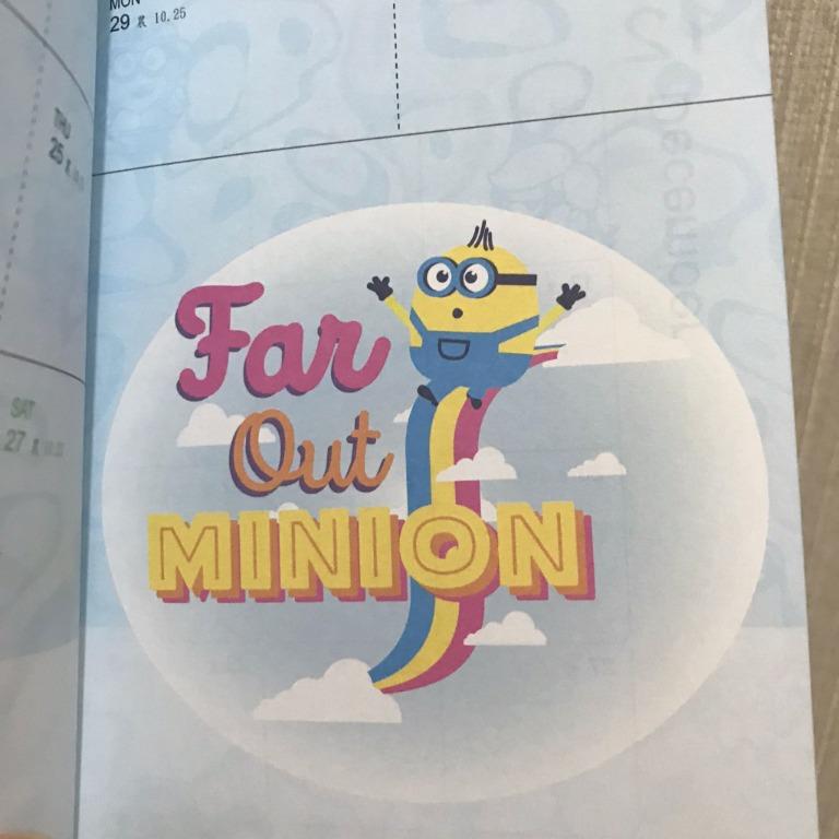 2021年 minions SCHEDULE BOOK, 免費物品在旋轉拍賣
