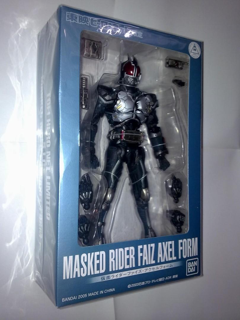 全新日版 東映限定 Bandai SIC 幪面超人 假面騎士 555 Masked Rider Faiz Axel Form sic faiz axel form S.I.C. kamen ...