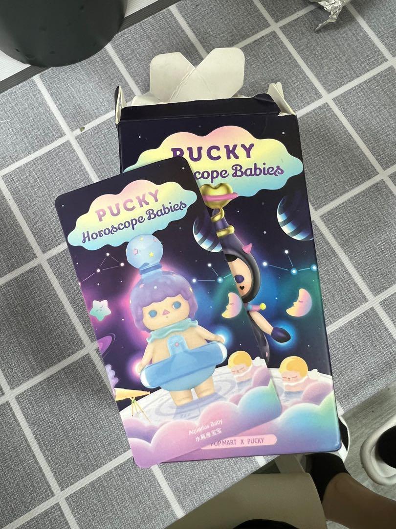 (可換) 泡泡瑪特 popmark x pucky 星座系列 水瓶座 盲盒, 興趣及遊戲, 玩具 & 遊戲類 - Carousell