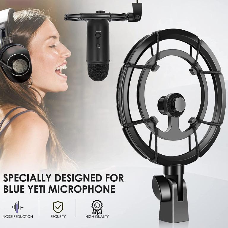 實體店鋪 Blue Yeti Shock Mounts, [Custom Built for Blue Yeti Mic Series ...