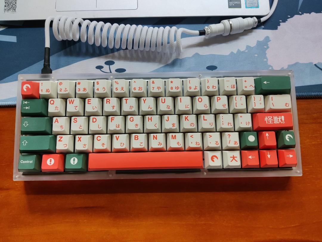 Acrylic stack GK64 custom keyboard build gd64 60%, Computers & Tech ...