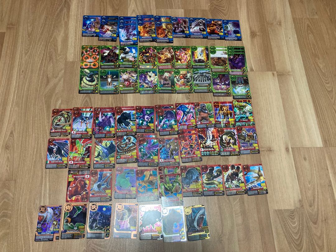 Animal Kaiser arcade cards, Hobbies & Toys, Memorabilia & Collectibles, Vintage Collectibles on ...