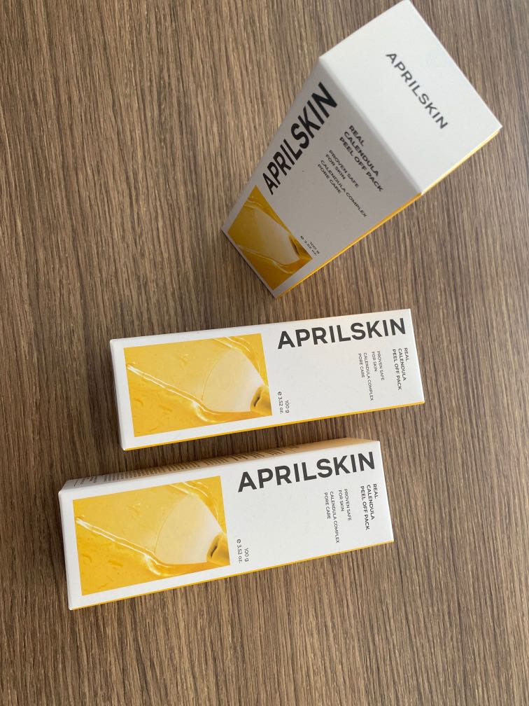 April skin real calendula peel off mask, Beauty & Personal Care, Face ...