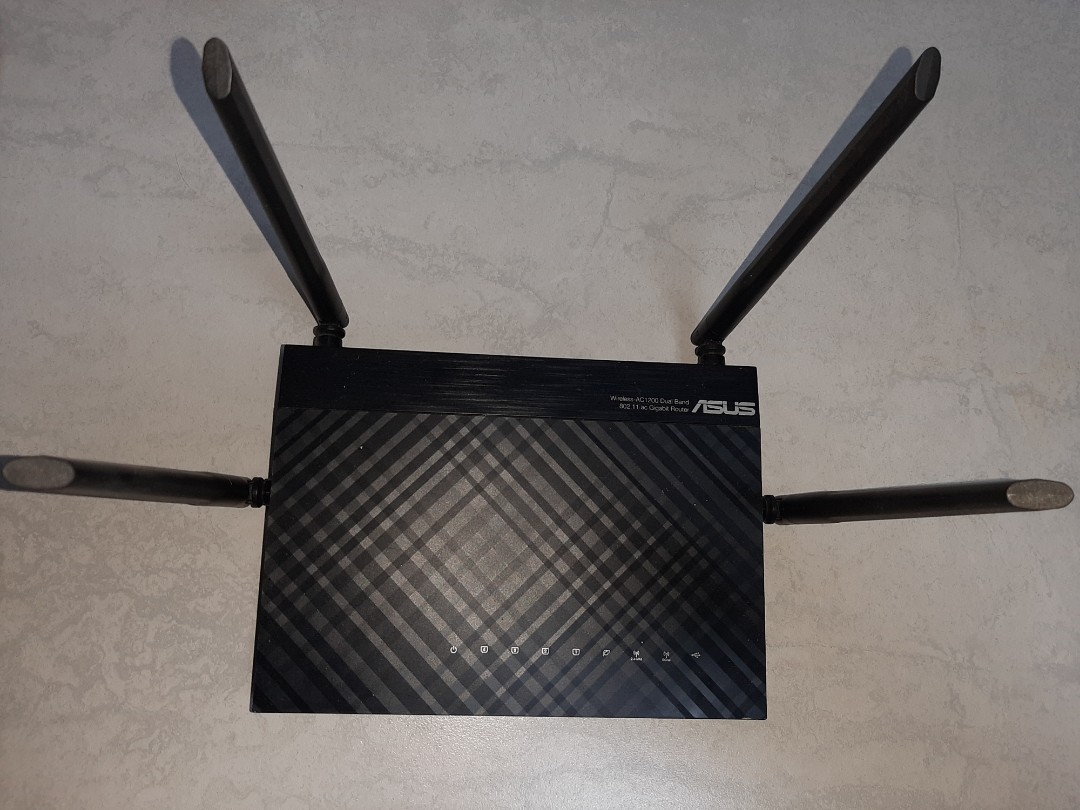 Asus 1200 dual band router, Computers & Tech, Parts & Accessories ...