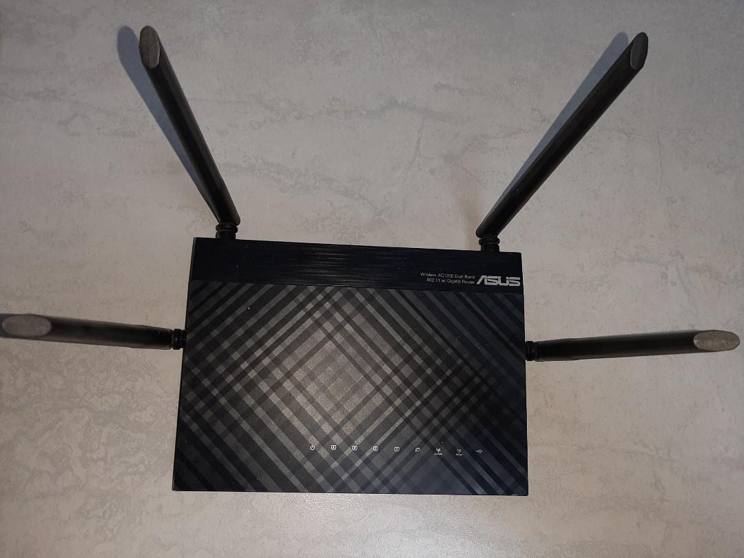 Asus 1200 dual band router, Computers & Tech, Parts & Accessories ...