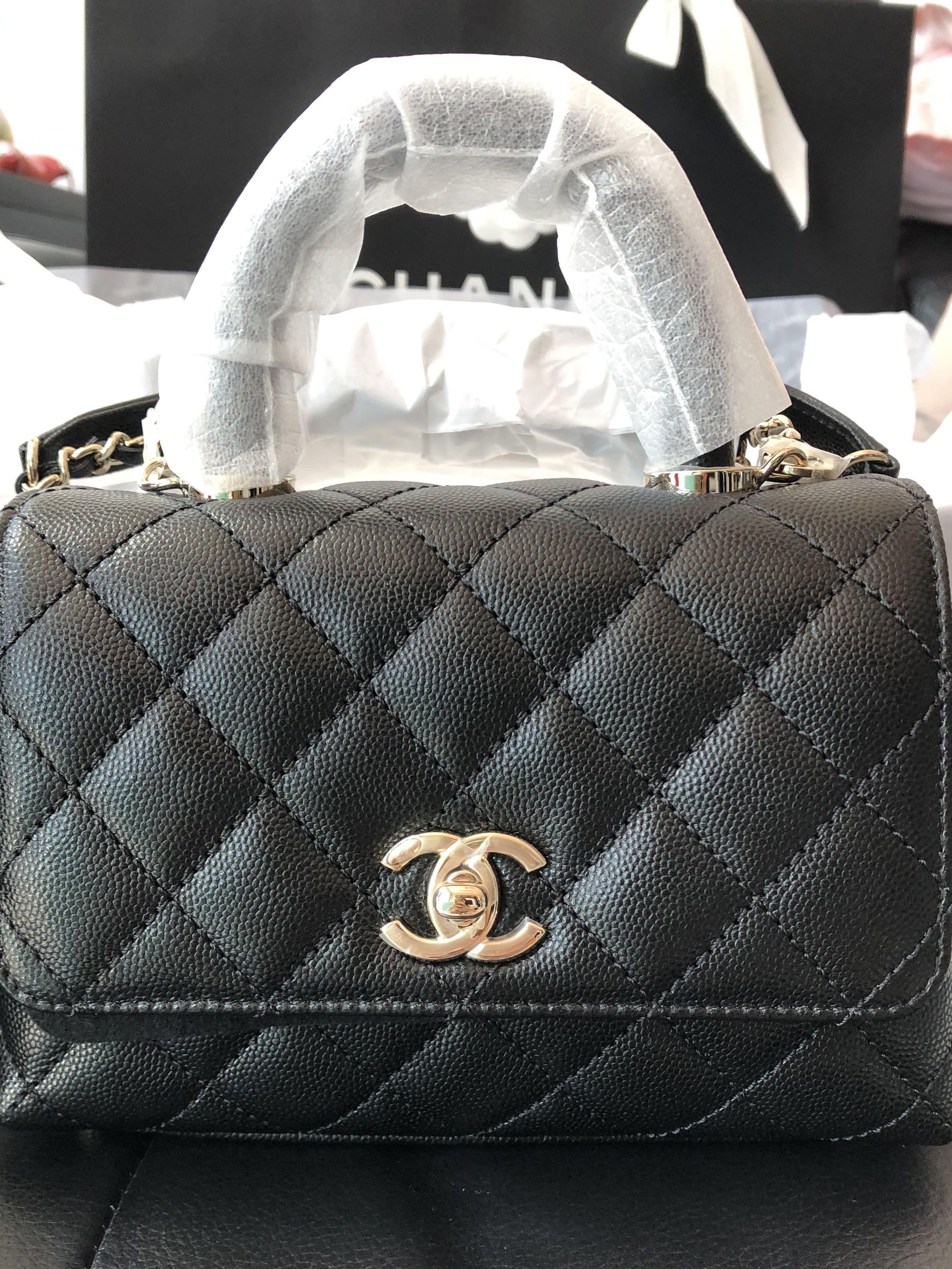 Authentic Chanel coco handle mini bag 21k, Luxury, Bags & Wallets on ...