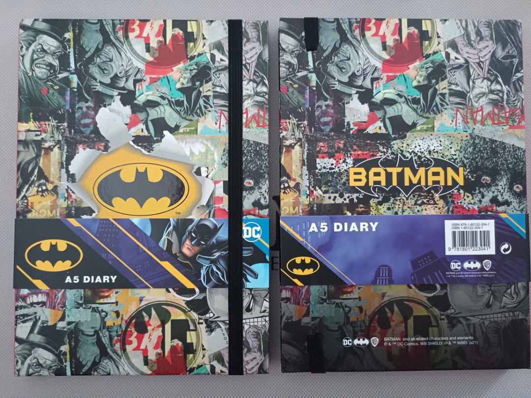 Batman 2022 planner, Hobbies & Toys, Stationery & Craft, Stationery ...