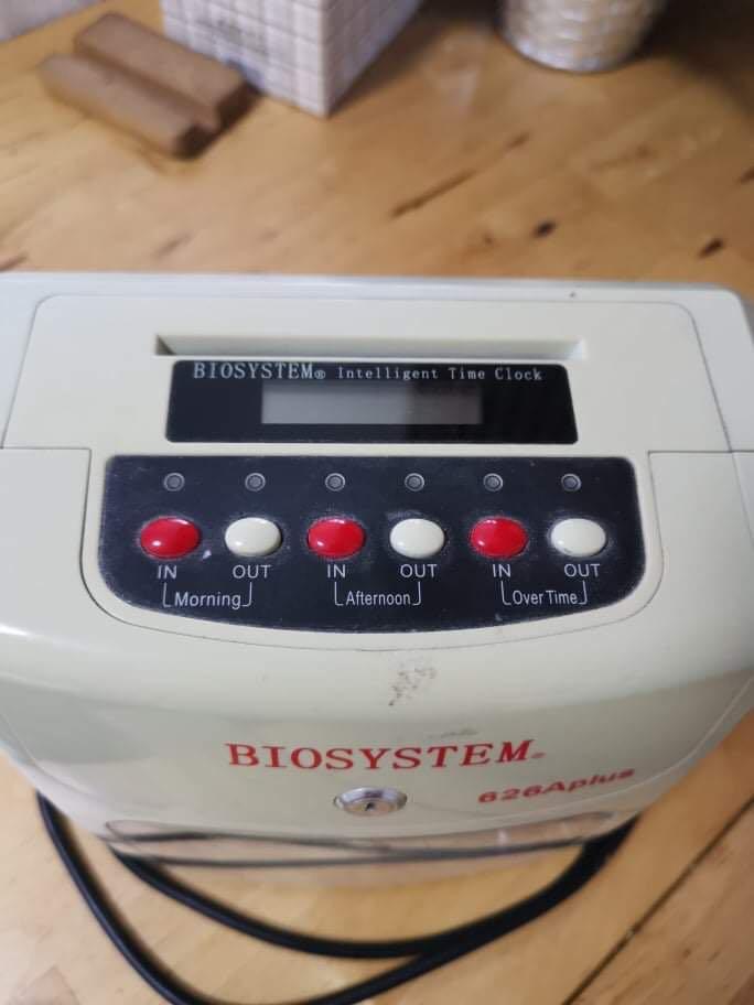 Biosystem time clock, Furniture & Home Living, Home Decor, Clocks on ...