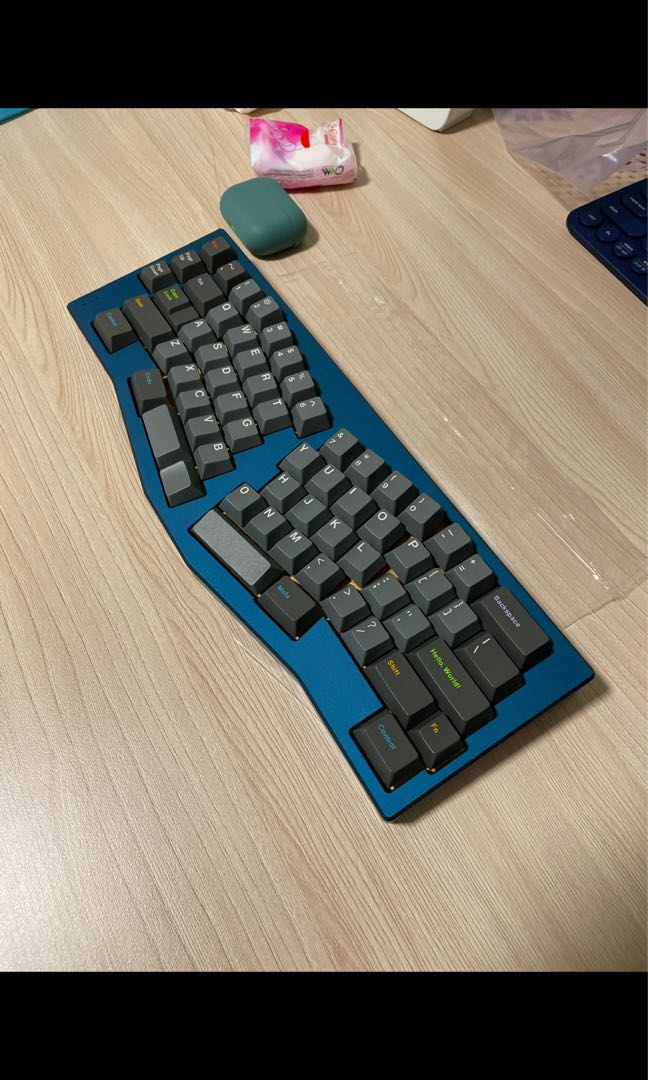 Blue Alu Alice Keyboard 60% - Tangerines 67g V2 L+F, Computers & Tech ...