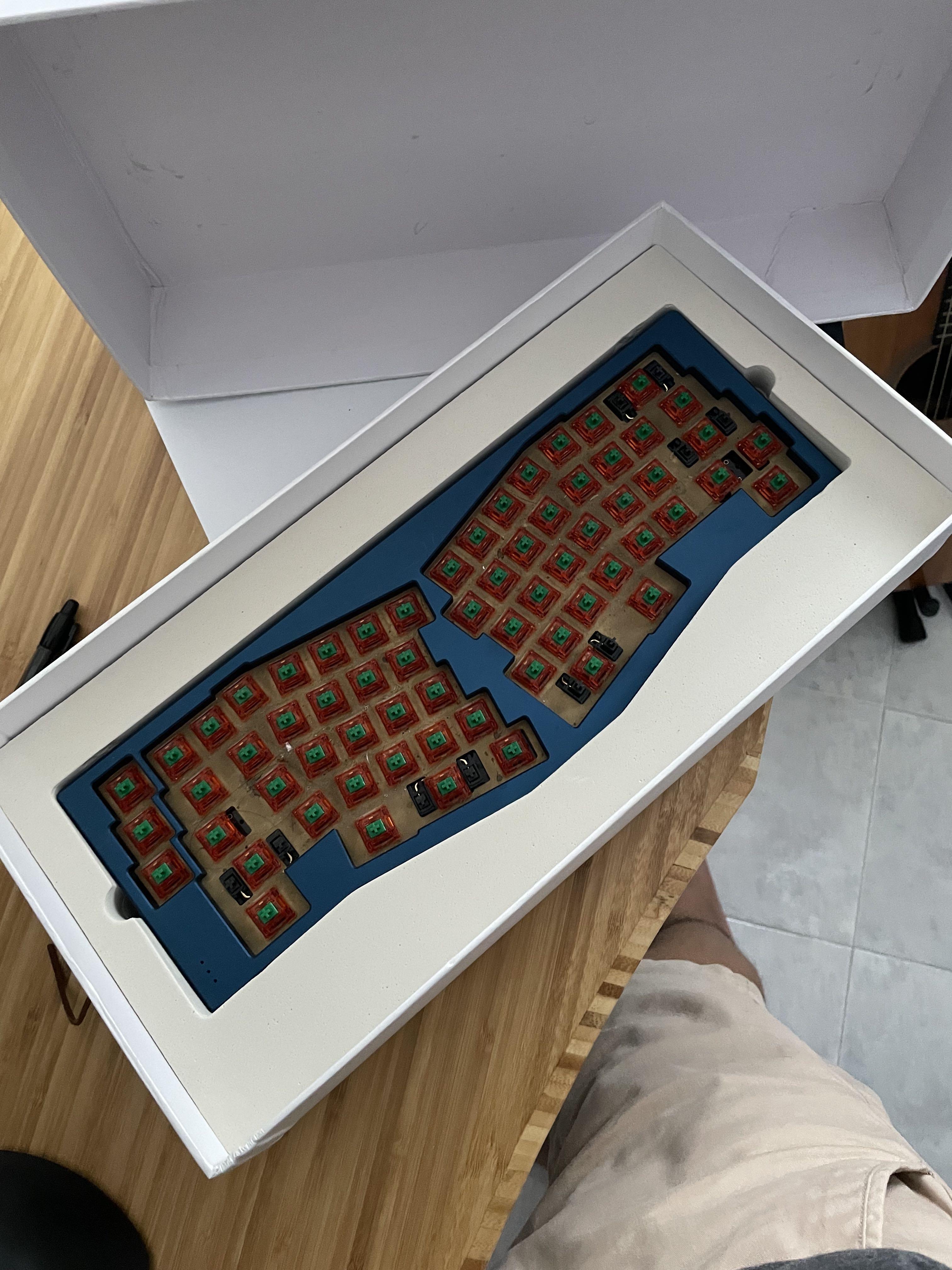 Blue Alu Alice Keyboard 60% - Tangerines 67g V2 L+F, Computers & Tech ...