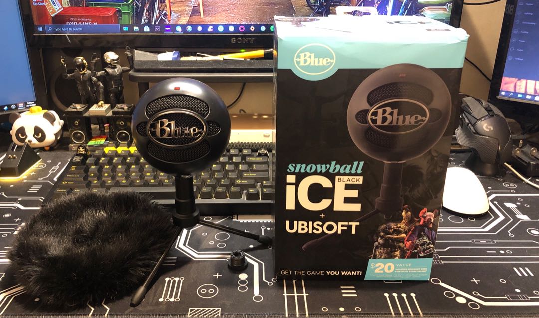 Blue Snowball Black Ice, Audio, Microphones on Carousell
