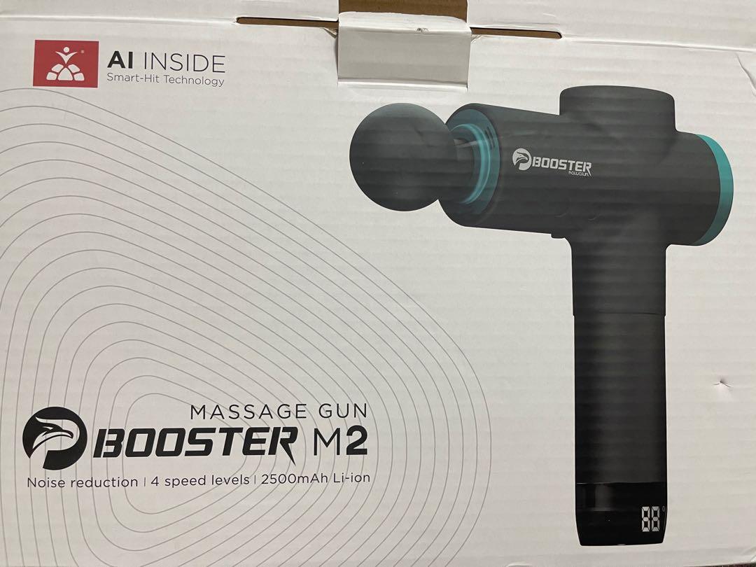 Booster Massage Gun, Health & Nutrition, Massage Devices on Carousell