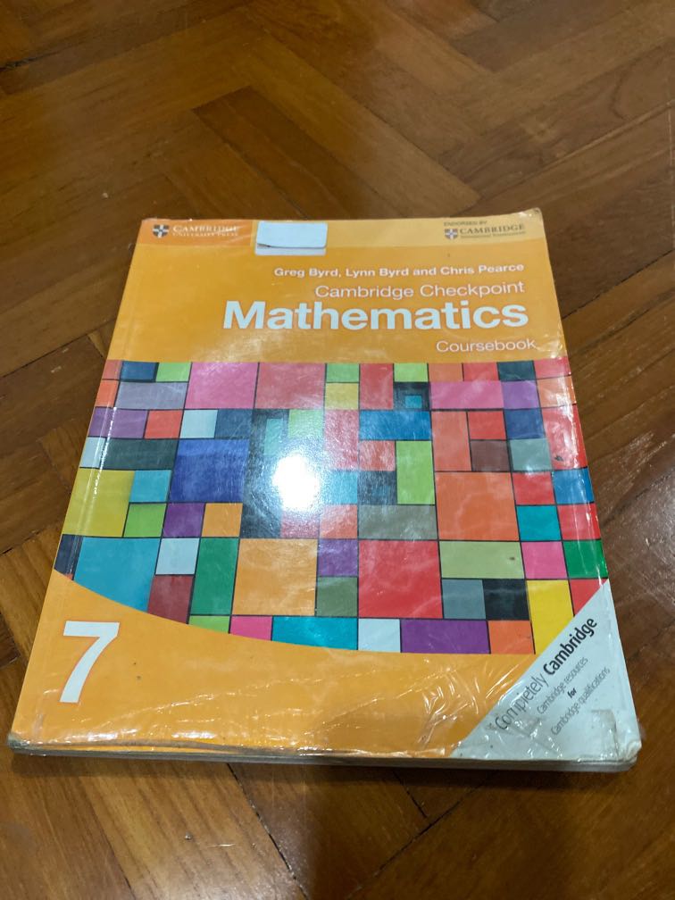 Cambridge checkpoint Mathematics coursebook 7, Hobbies & Toys, Books ...